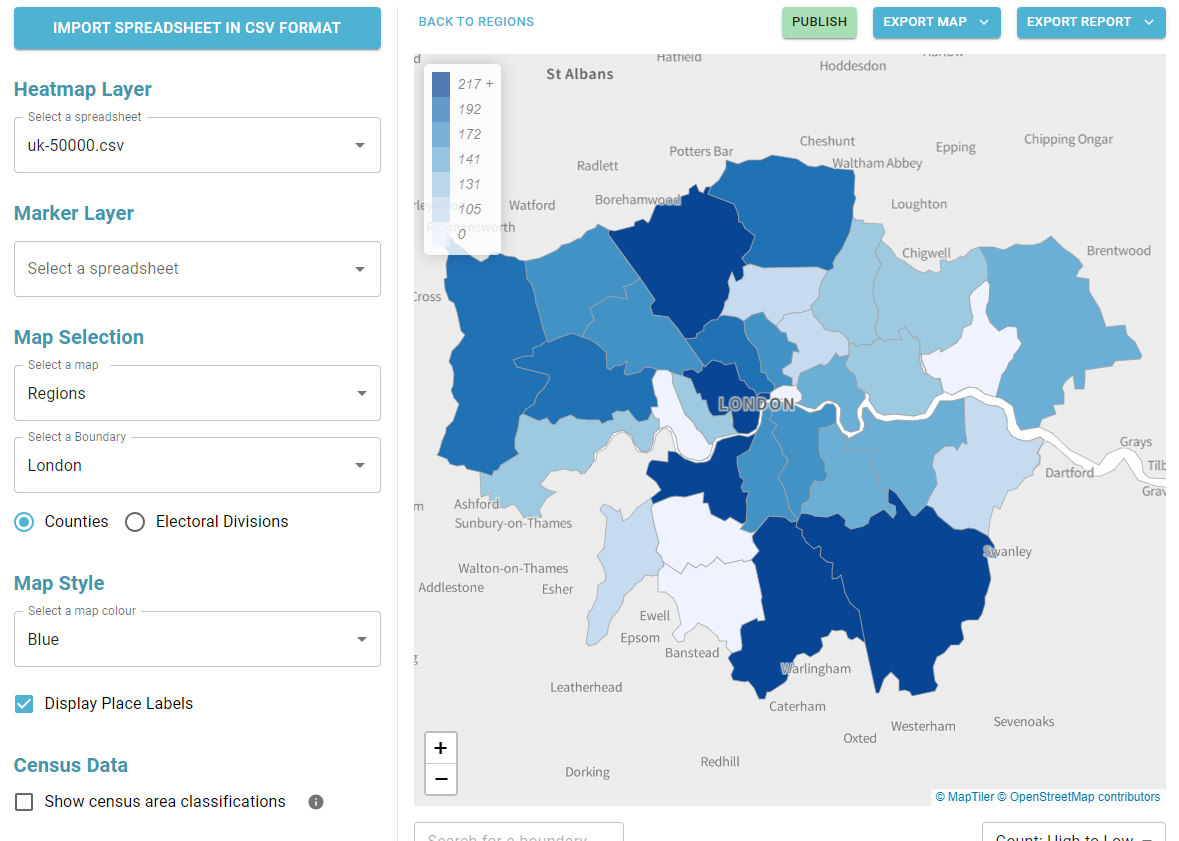 Creating a Postcode Heatmap of London is Super Easy – Postcode Heatmap Blog