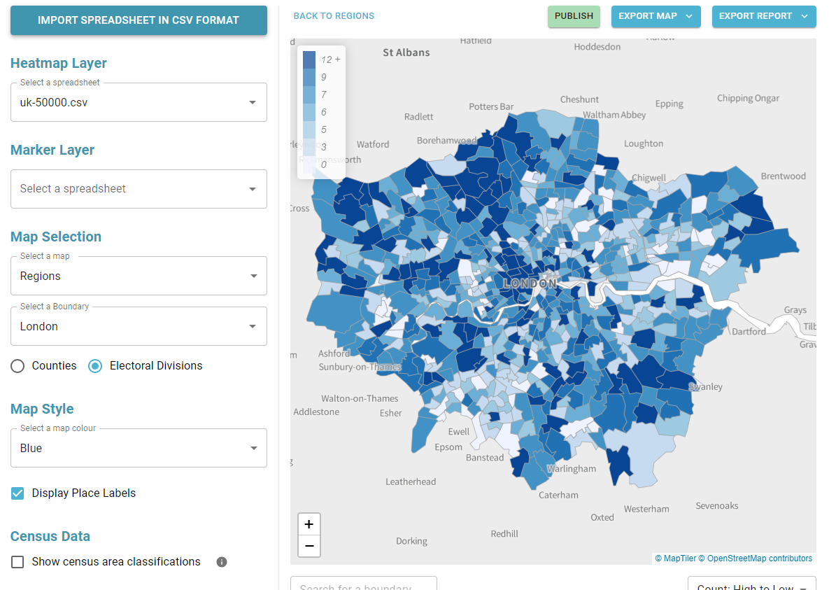 Creating a Postcode Heatmap of London is Super Easy – Postcode Heatmap Blog