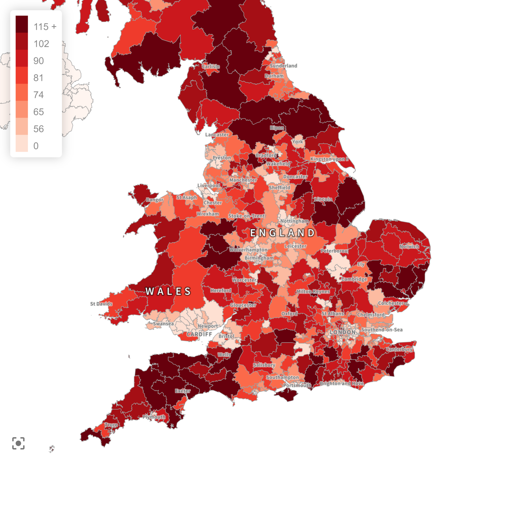 How to create a Choropleth Map: A detailed guide – Postcode Heatmap Blog